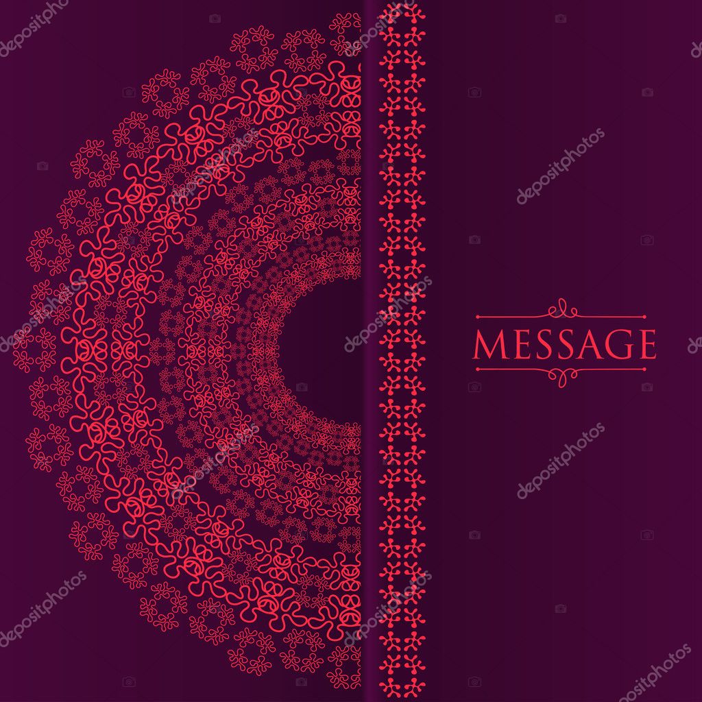 Ethnic frame — Stock Vector © dgem22 #30949305
