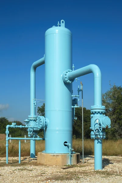 Blue Oil Pipeline - Stock Image - Everypixel