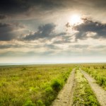 Dramatic Sunrise over the Kansas Tallgrass Prairie Preserve National ...
