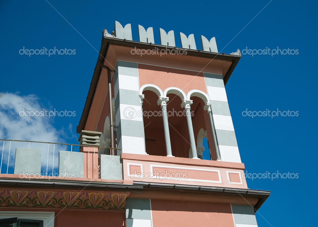 Small tower on the roof Stock Photo by ©giovannicaito2 46652655