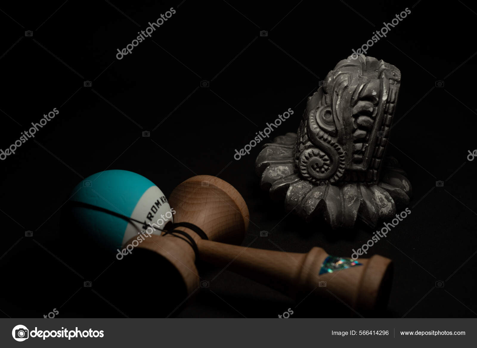 Kendama Traditional Japanese Skill Toy Consists Handle Ken Pair Cups ...