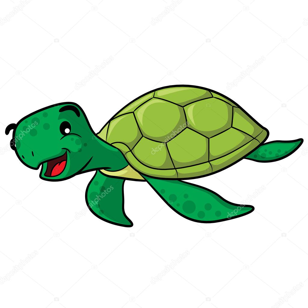 Dibujos animados de tortugas marinas — Vector de stock © rubynurbaidi ...