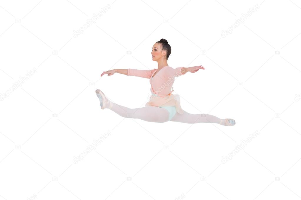 Beautiful ballerina doing the splits Stock Photo by ©lightwavemedia ...
