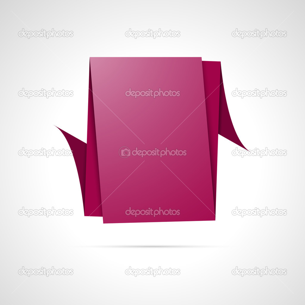Origami template Stock Vector by ©madtom 30783529