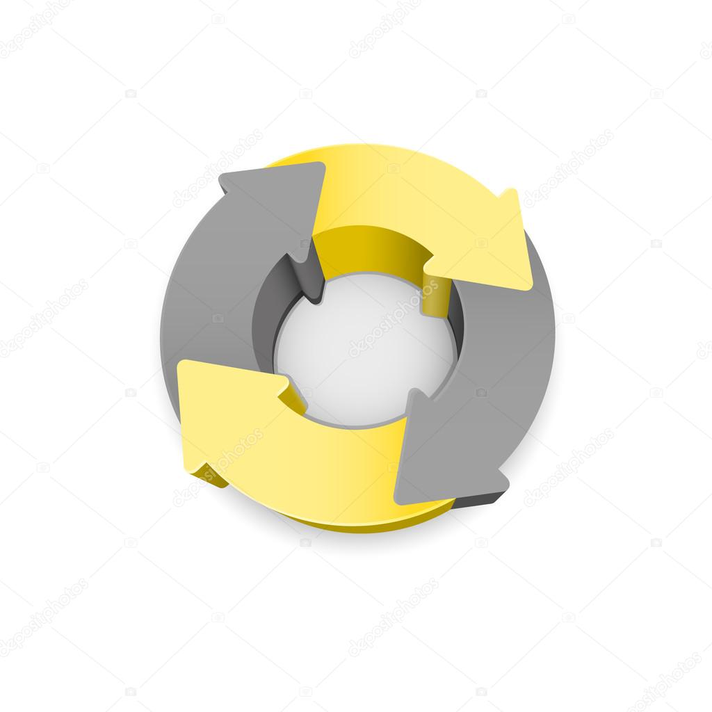 Blank cycle diagram Stock Vector Image by ©madtom #30974523