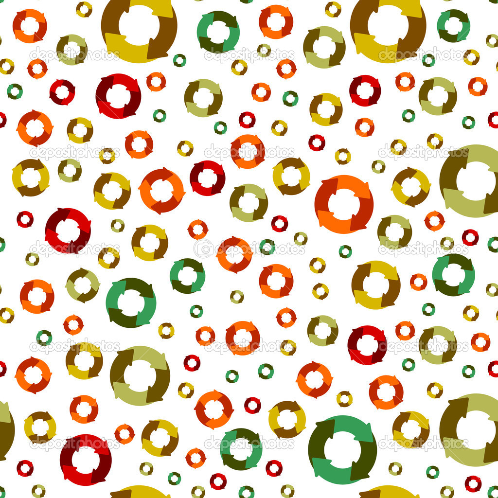 The cycle diagram pattern Stock Vector Image by ©madtom #31987885