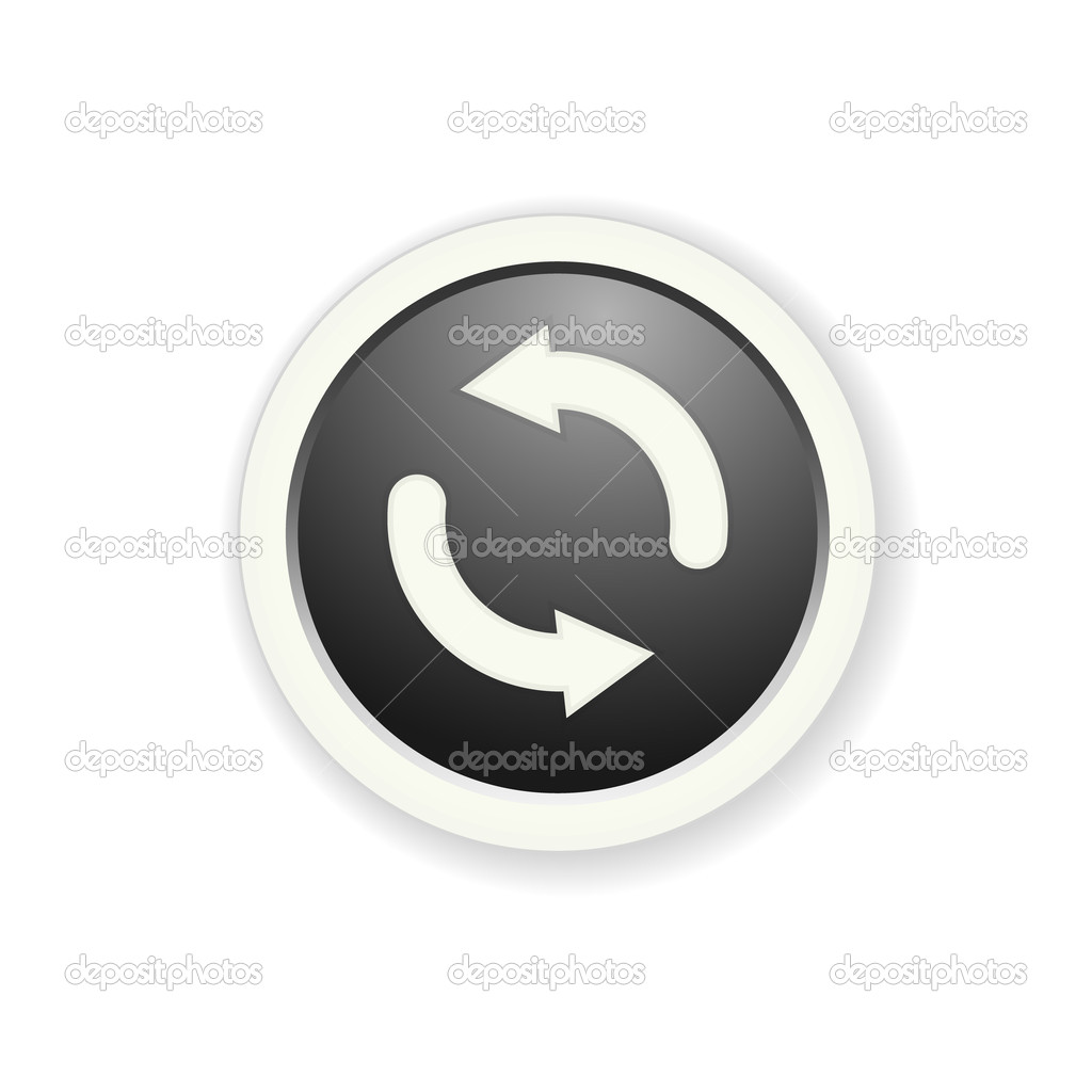 The cycle diagram button Stock Vector by ©madtom 41436039