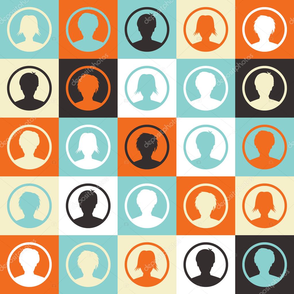 People background Stock Vector by ©madtom 45786421