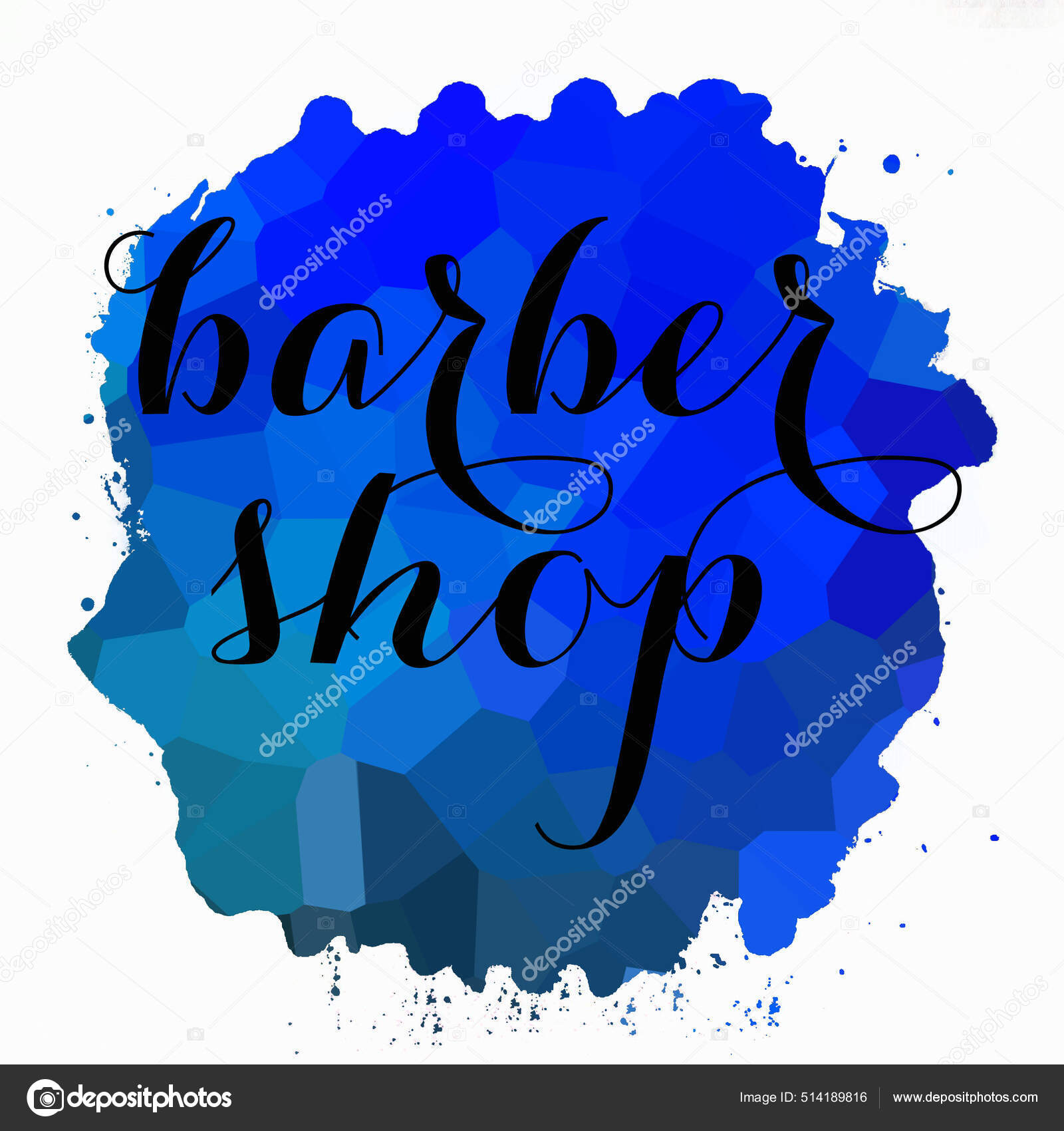 Barber Shop Text Abstract Colorful Background — Stock Photo © annavaasi ...