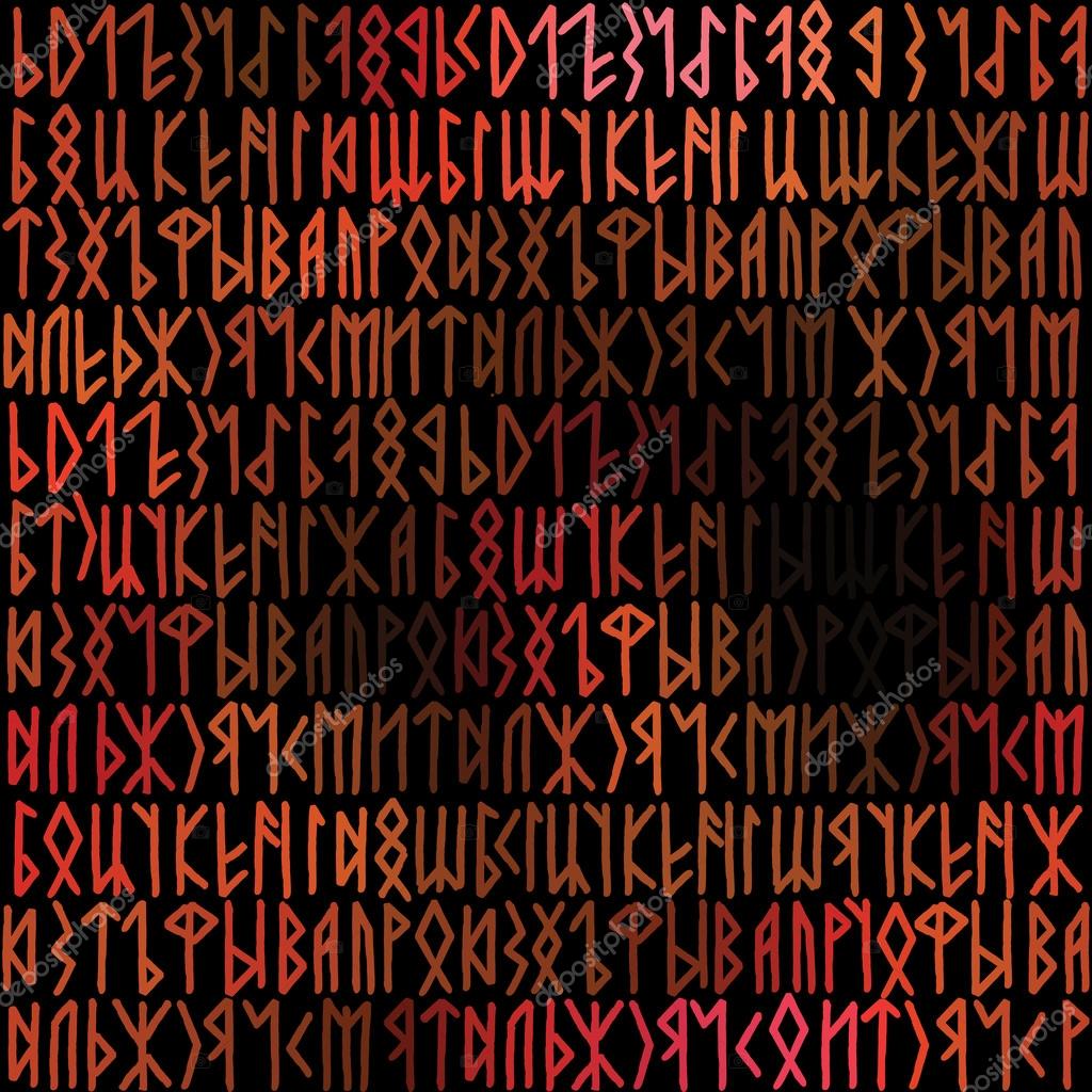 Runes background Stock Vector Image by ©kastanka #35186205