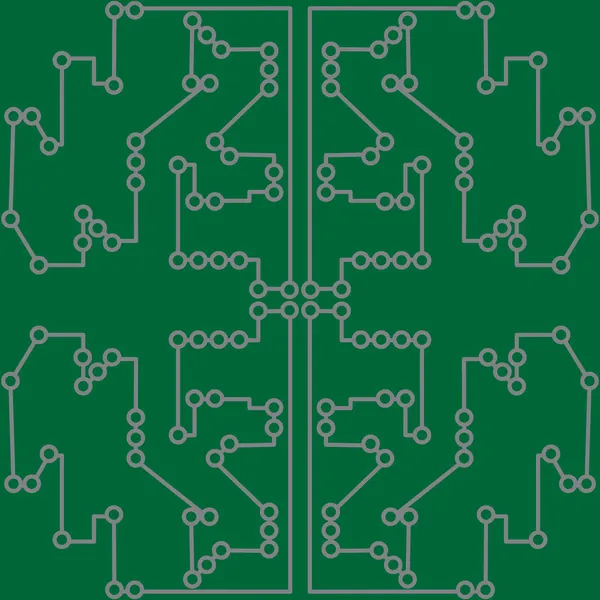 1,864 Circuit board seamless pattern Vector Images, Circuit board ...