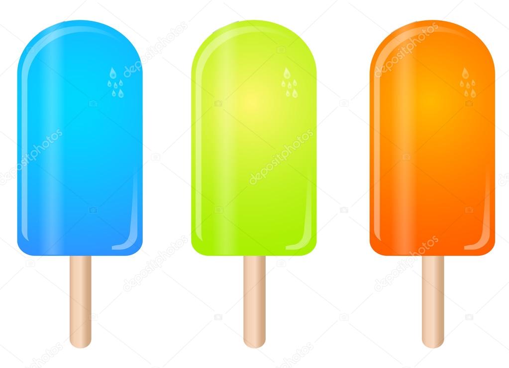 paletas de helado — Archivo Imágenes Vectoriales © slim94 #31340335