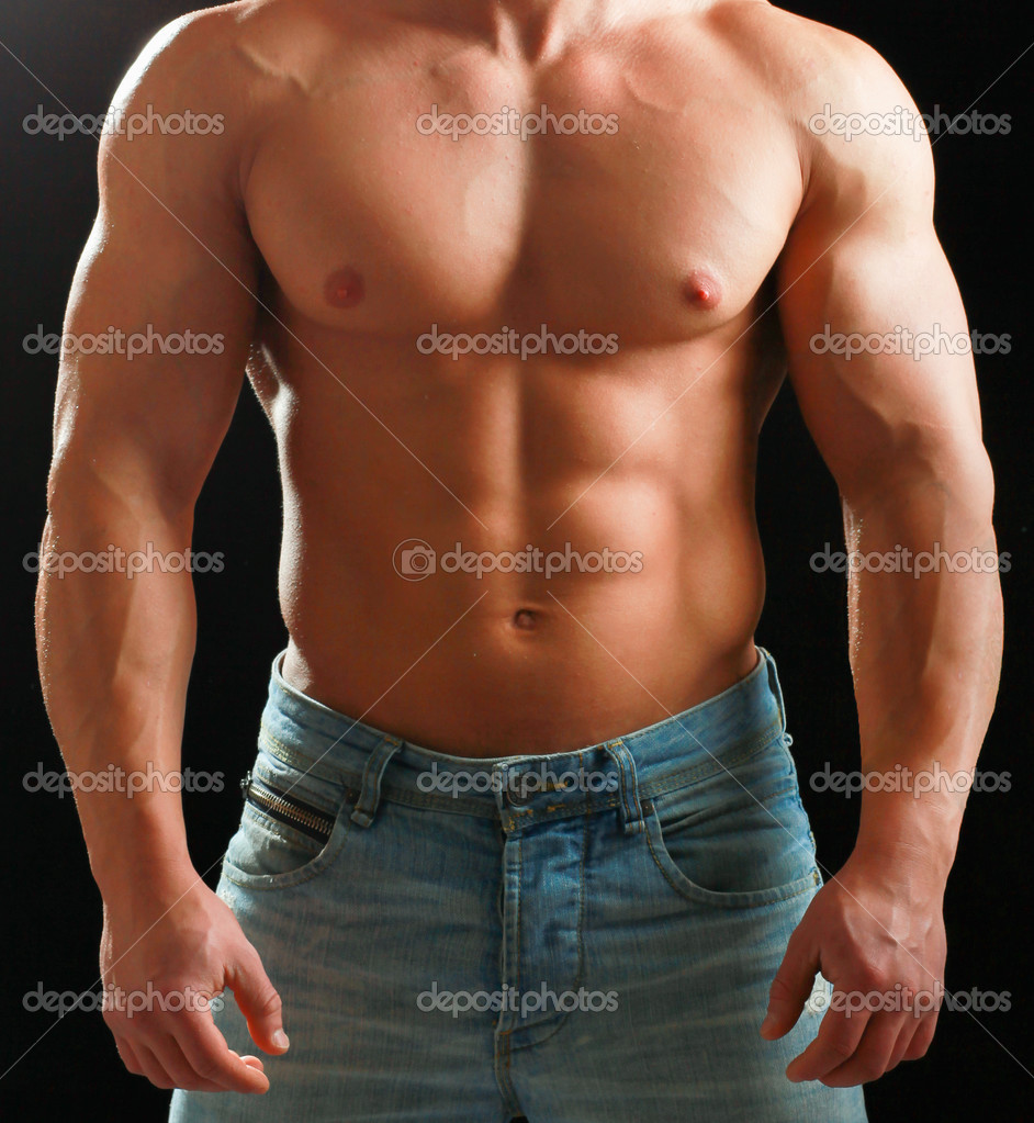Muscular man Stock Photo by ©shefkate 46525315