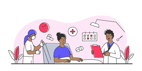 Health Screening Cartoon