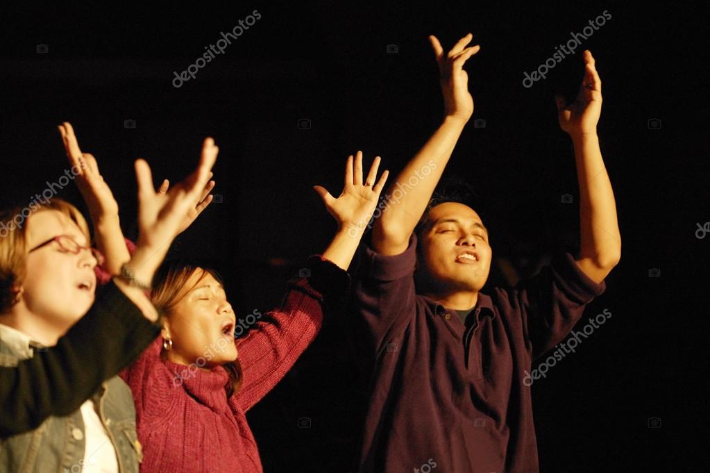 A Group Of Worshippers Stock Photo by ©DesignPicsInc 31620061