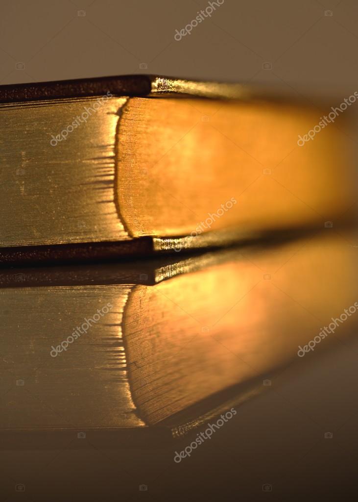 Gold Pages On Closed Book Stock Photo by ©DesignPicsInc 31679705