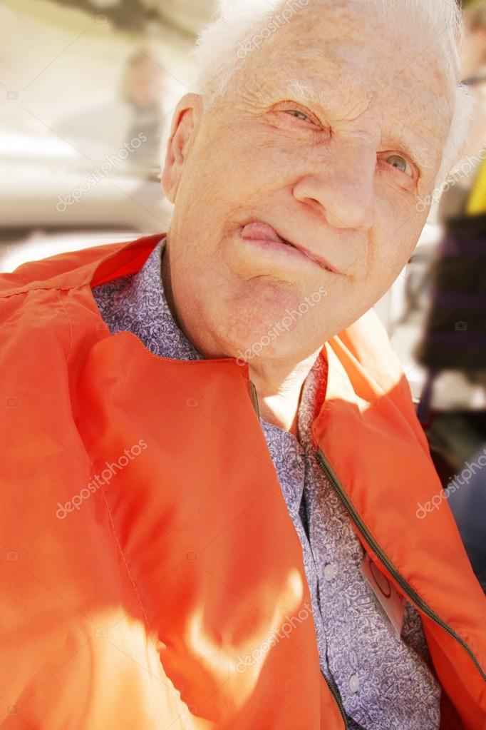 Man With Silly Expression — Stock Photo © DesignPicsInc #31684147