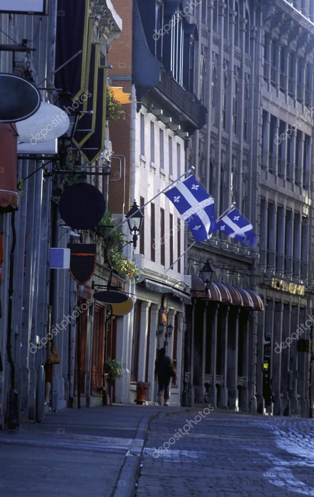 A Street With Flags Stock Photo by ©DesignPicsInc 31687301
