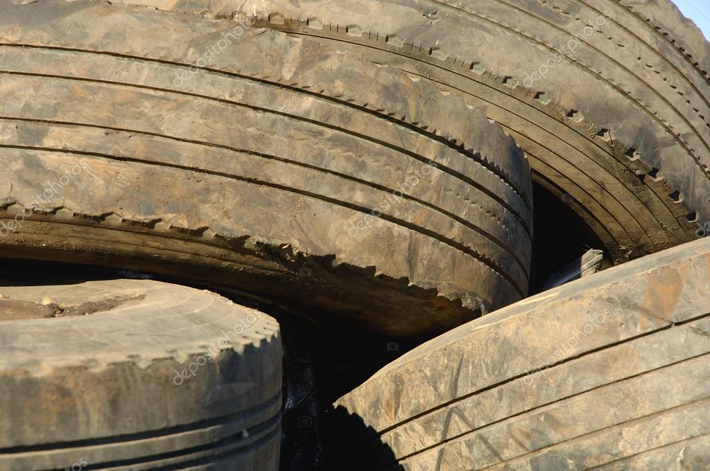 Pile Of Old Rubber Tires — Stock Photo © DesignPicsInc #31689053