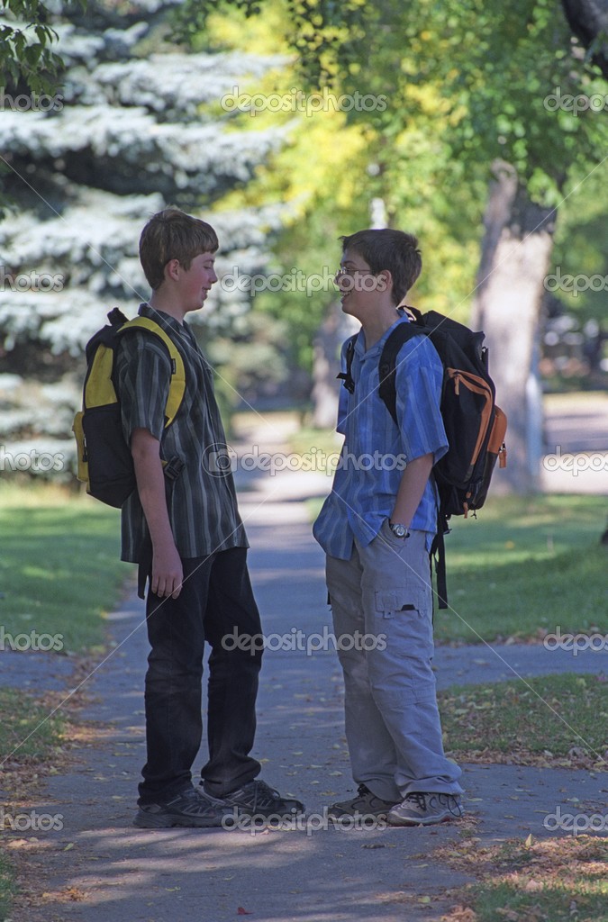 Two Boys With Backpacks Stock Photo by ©DesignPicsInc 31695541