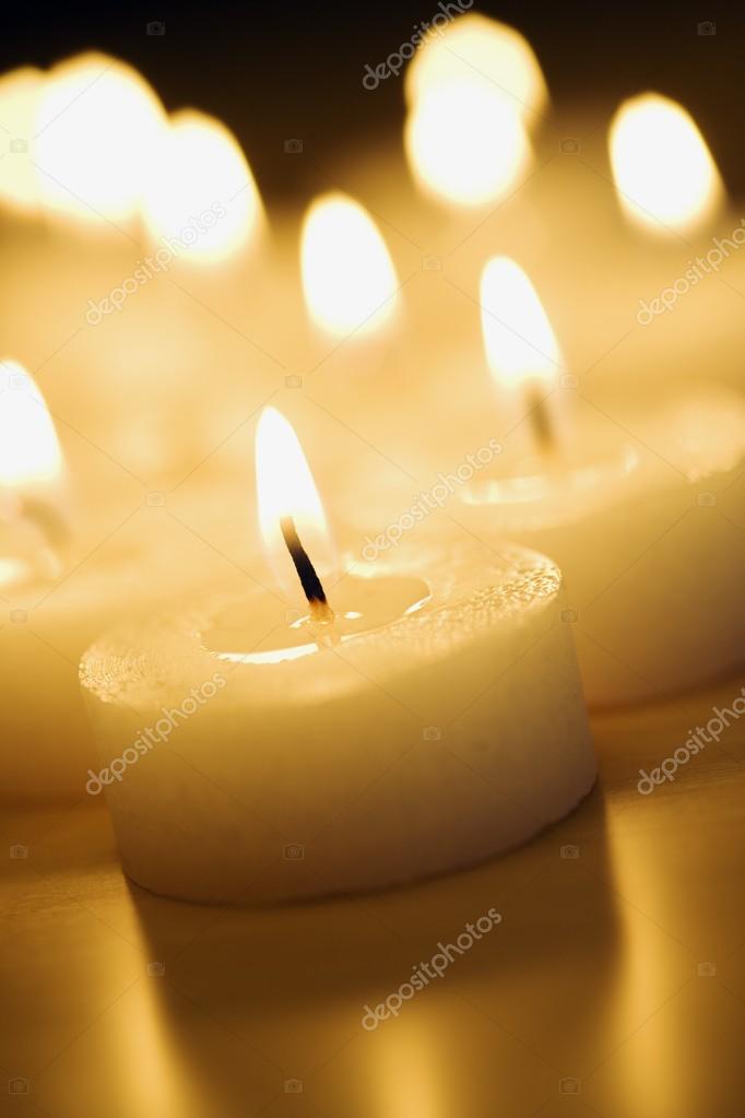 Lit Candles — Stock Photo © DesignPicsInc #31716167