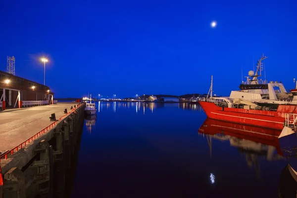 Seaport at the night Stock Photo by ©slena 14203479