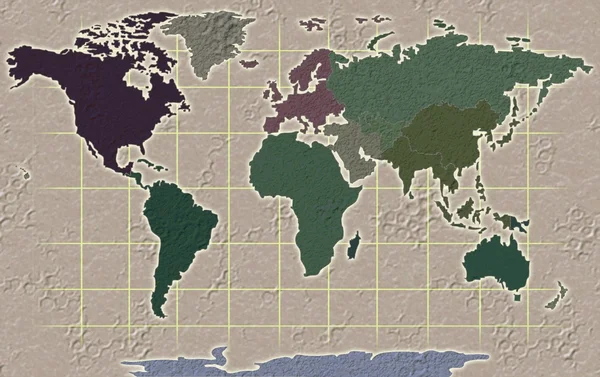 Editable World Map