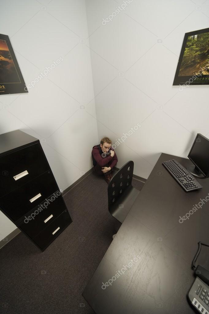 Cowering In Corner