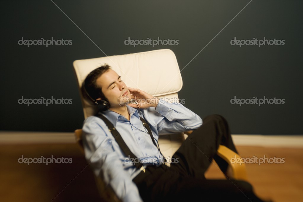Man Sleeping In A Chair Stock Photo by ©DesignPicsInc 31763583