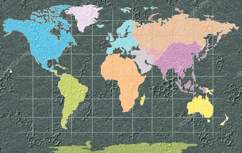 World Map Illustration — Stock Photo © DesignPicsInc #31764467