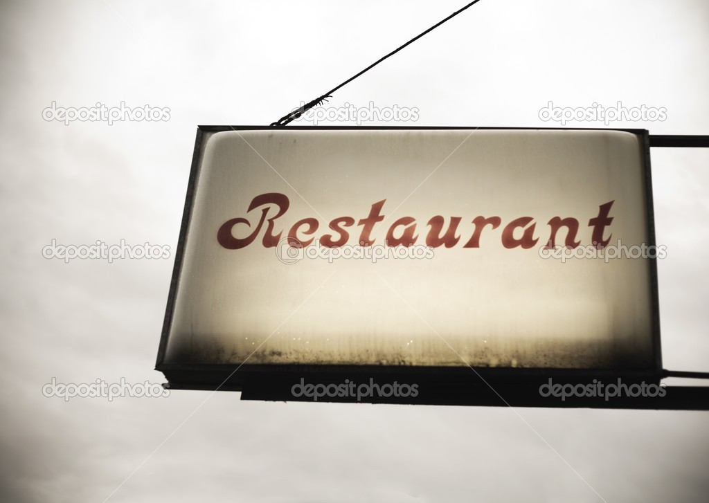 Restaurant Sign — Stock Photo © DesignPicsInc #31765071