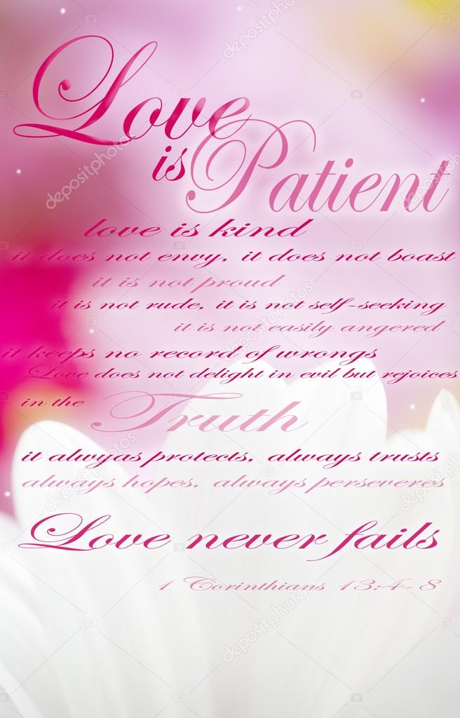 Bible Excerpt From Corinthians 13 — Stock Photo © DesignPicsInc #31767509