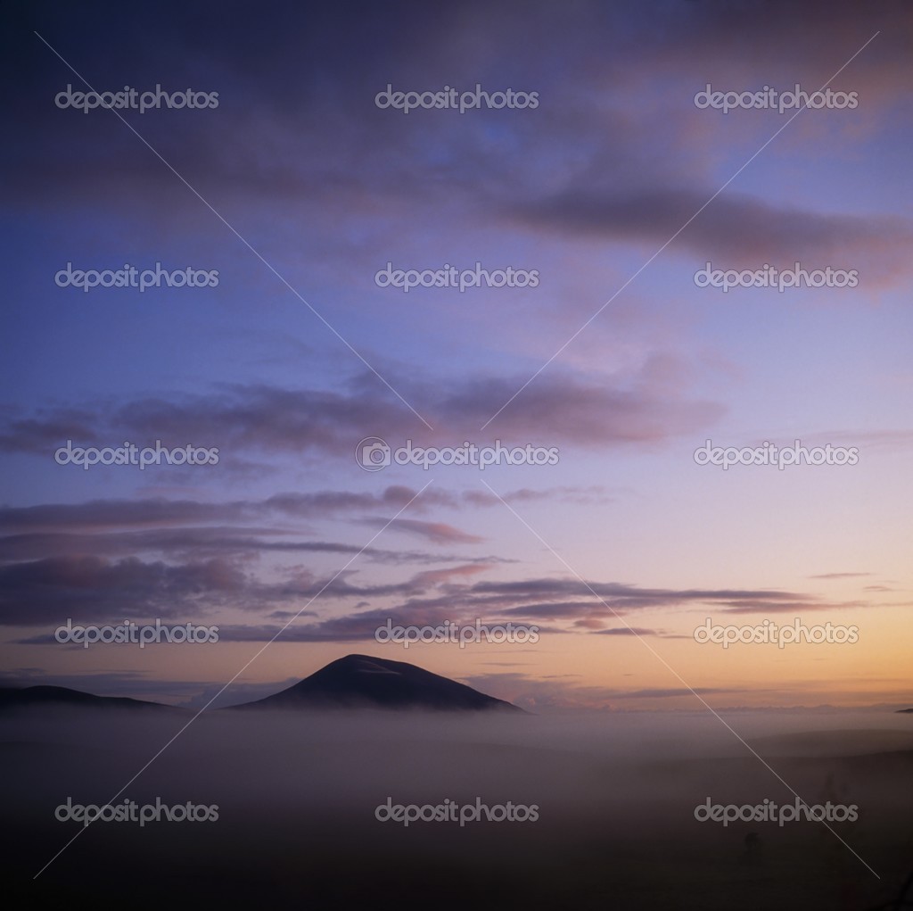 Beltra Lough, Nephin Beg, Co Mayo, Ireland — Stock Photo ...