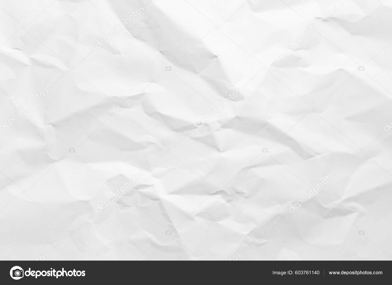 White Paper Wrinkled Texture Abstract Background Stock Illustration by ...