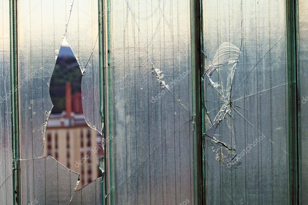 Shattering Glass Window