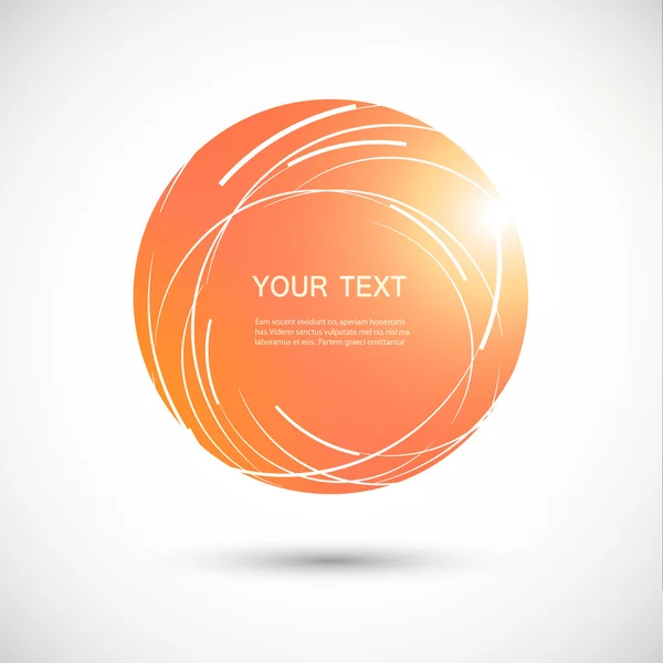 Vector circle background Stock Vector Image by ©Gaisonok #47394363