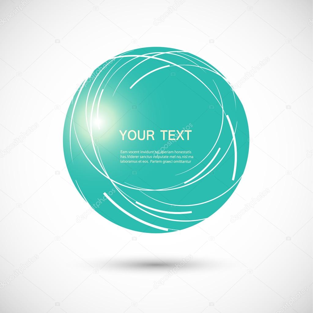 Vector circle background Stock Vector Image by ©Gaisonok #47394363