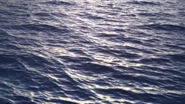 Fly over disturbed ocean water surface — Stock Video © arsenyg #31377577