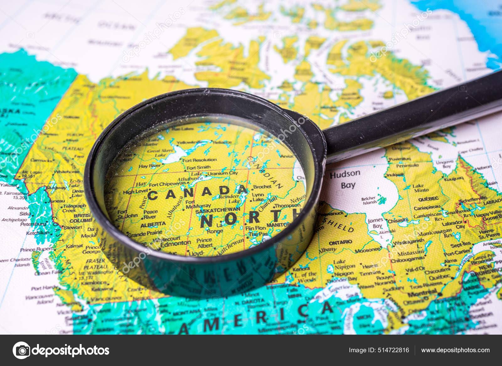 Canada Map Travel Background Texture Stock Photo by ©aallm 514722816