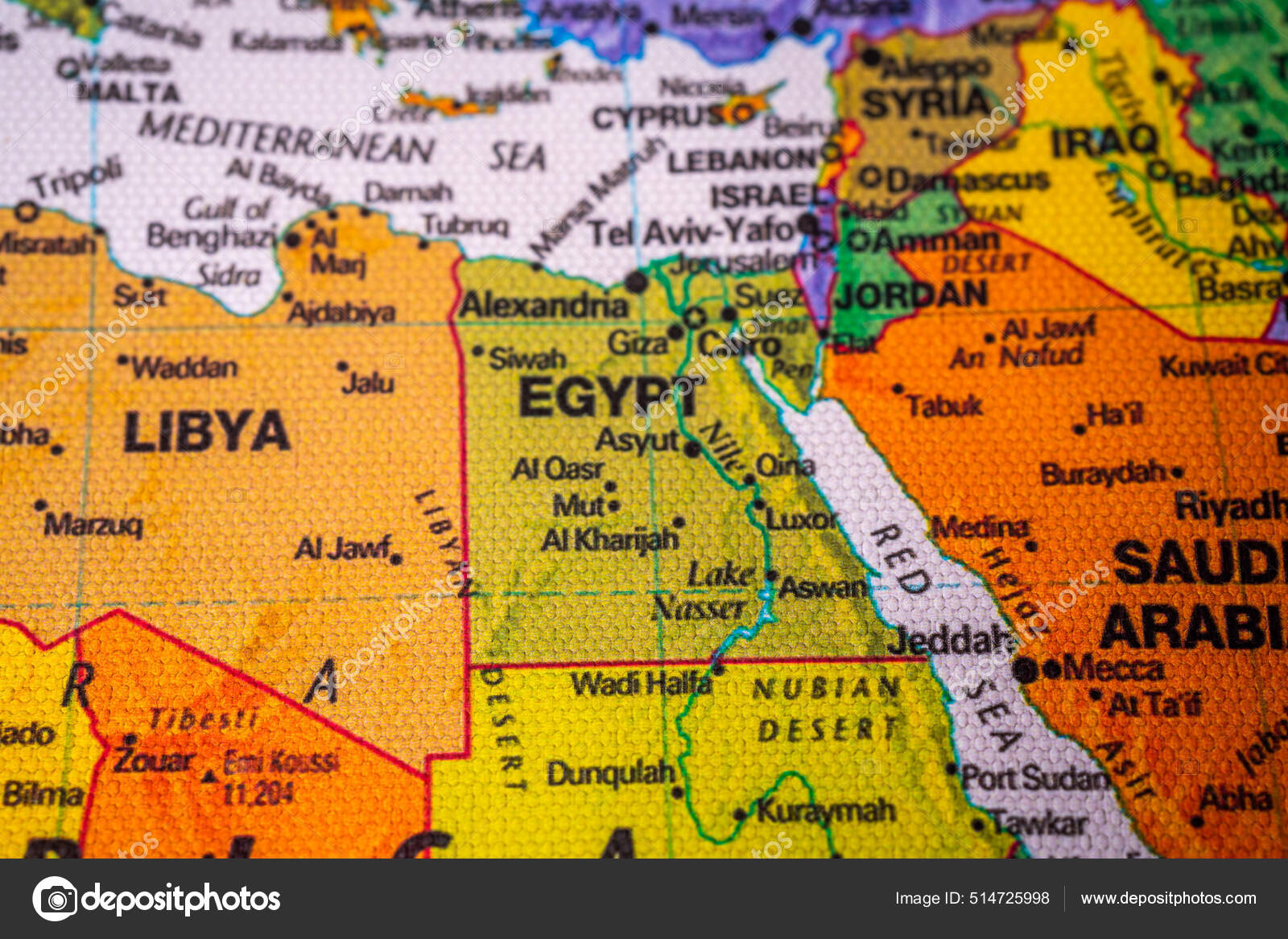 Egypt Map Travel Background Texture Stock Photo by ©aallm 514725998