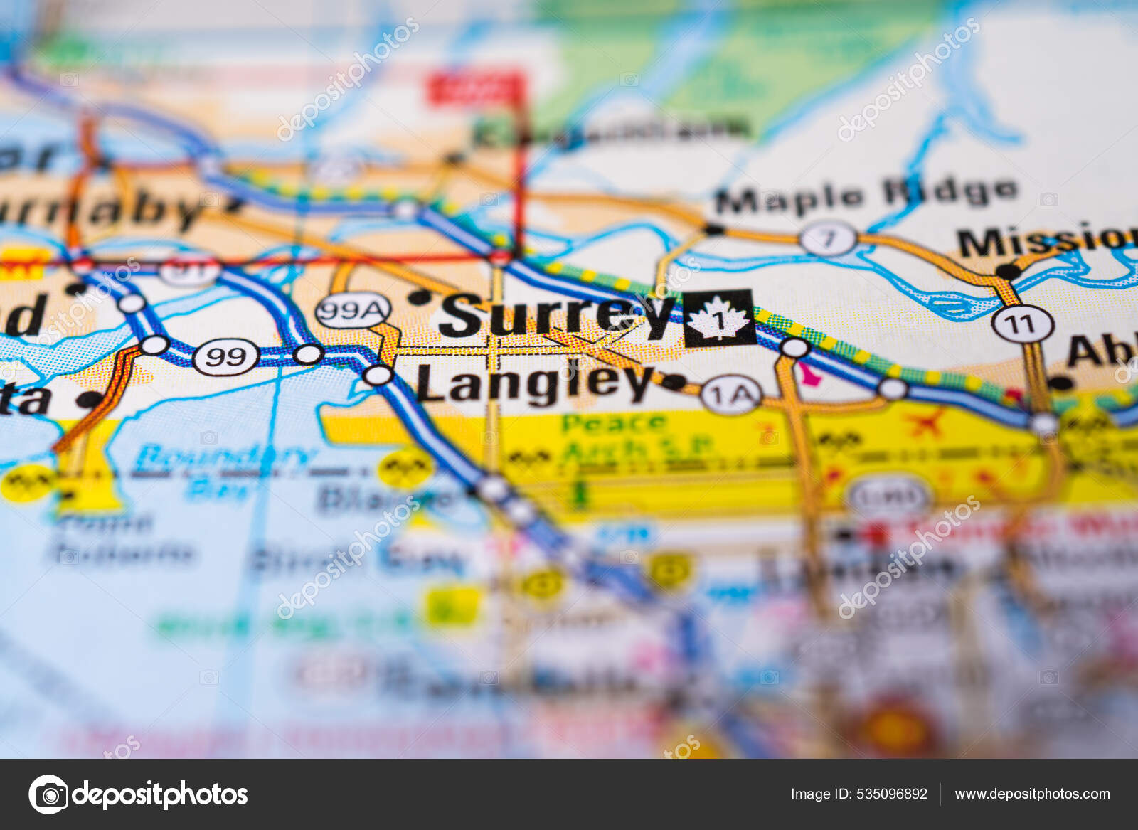 Surrey Map Background Stock Photo by ©aallm 535096892