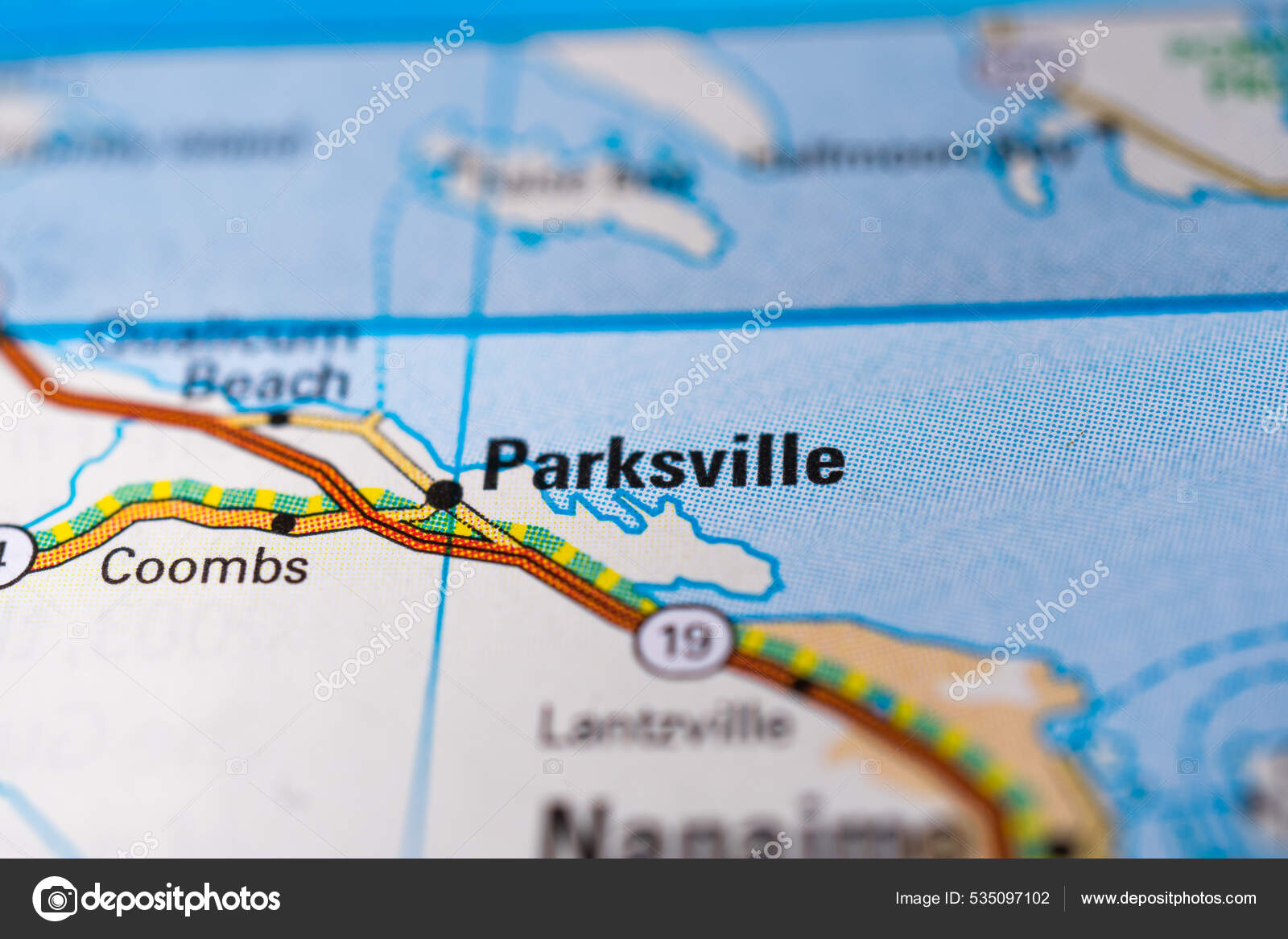 Parksville Map Background Stock Photo by ©aallm 535097102