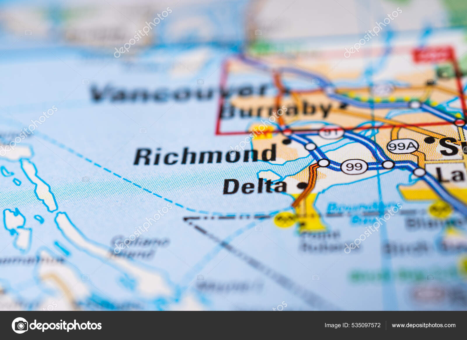 Richmond Map Background Stock Photo by ©aallm 535097572