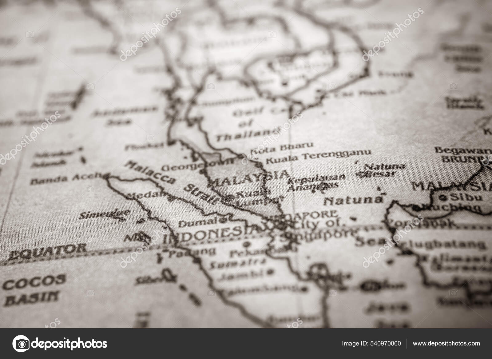 Indonesia Map Background — Stock Photo © aallm #540970860