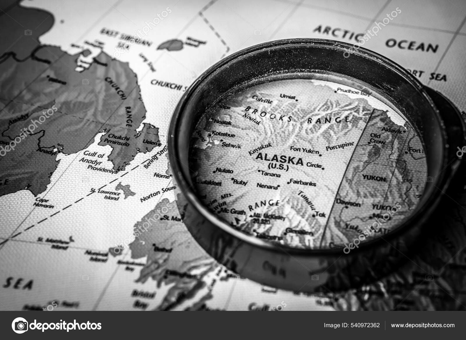 Alaska Map Travel Background Texture Stock Photo by ©aallm 540972362