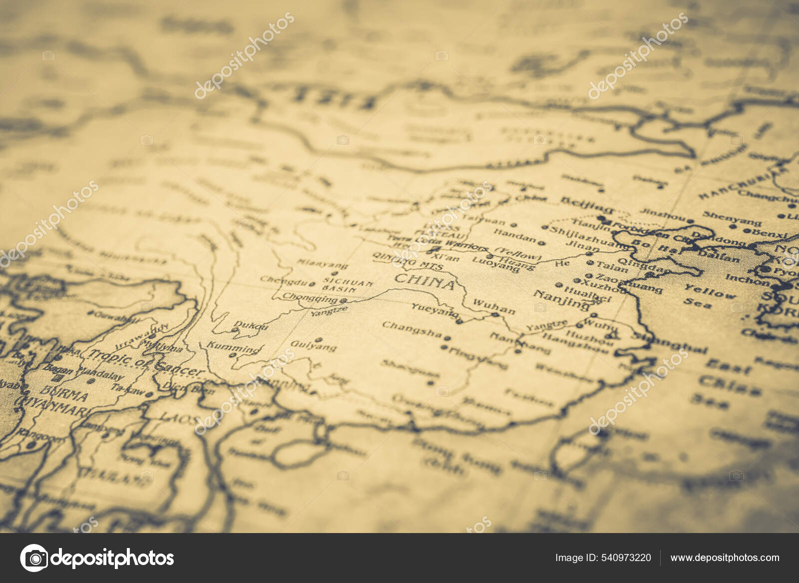 China Map Background Stock Photo by ©aallm 540973220