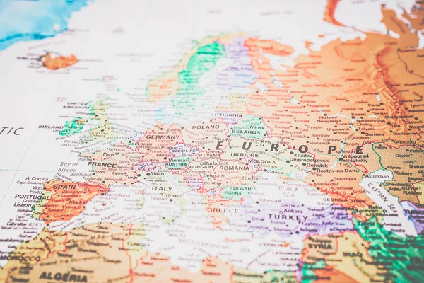 Europe Map Background Texture — Stock Photo © aallm #540973732