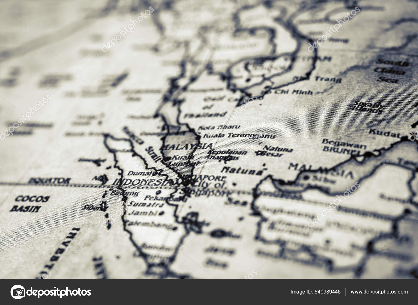 Indonesia Map Background Stock Photo by ©aallm 540989446
