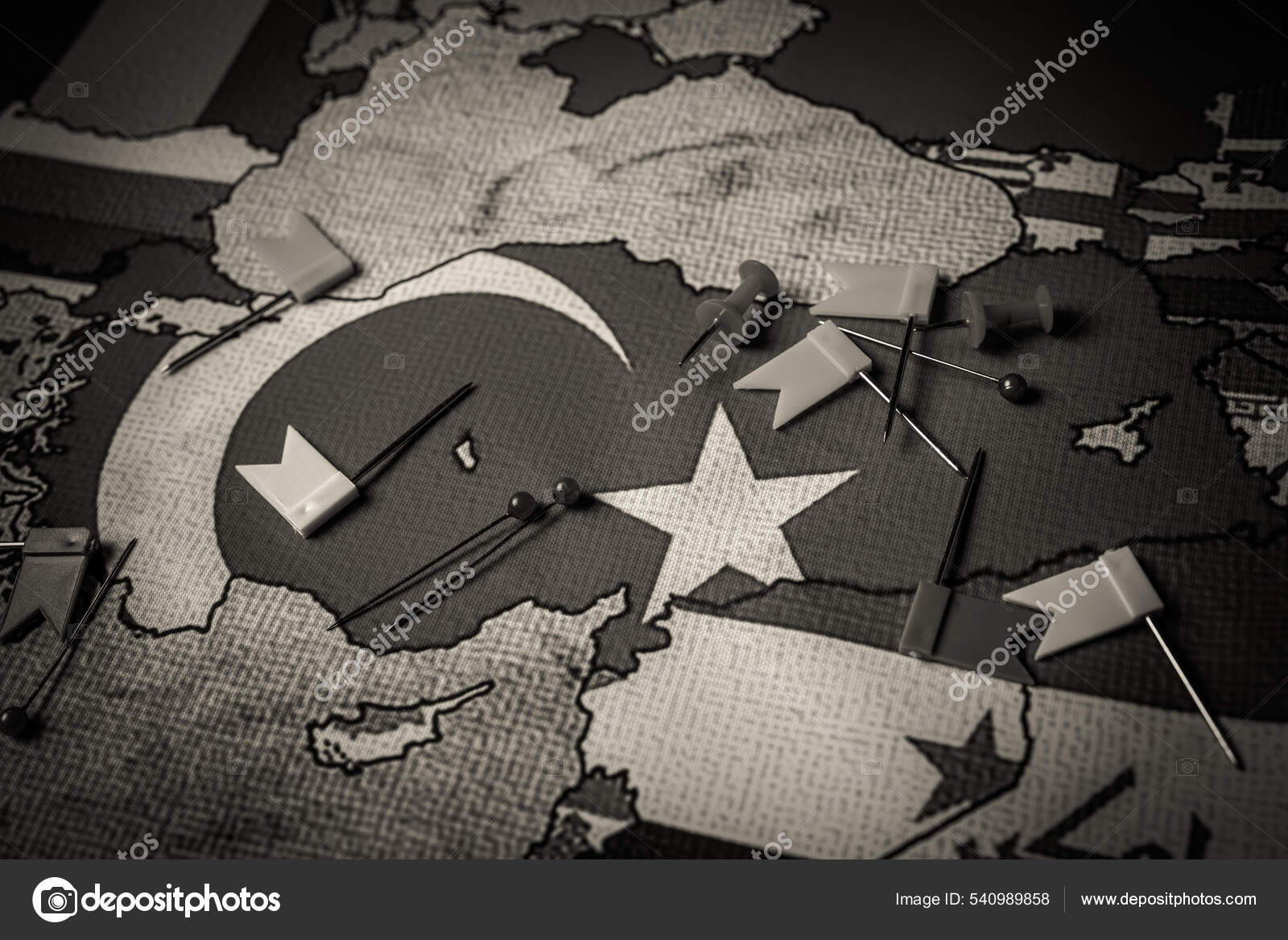 Turkey Europe Map Background Stock Photo by ©aallm 540989858