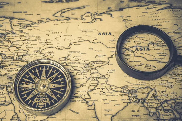 Asia Map Background Texture — Stock Photo © aallm #481640020